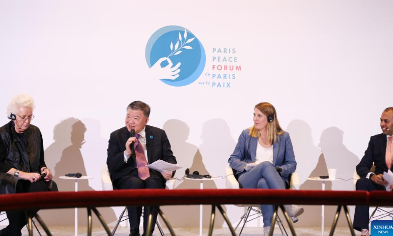 Senior Chinese legislator addresses high-level dialogue of Paris Peace ...