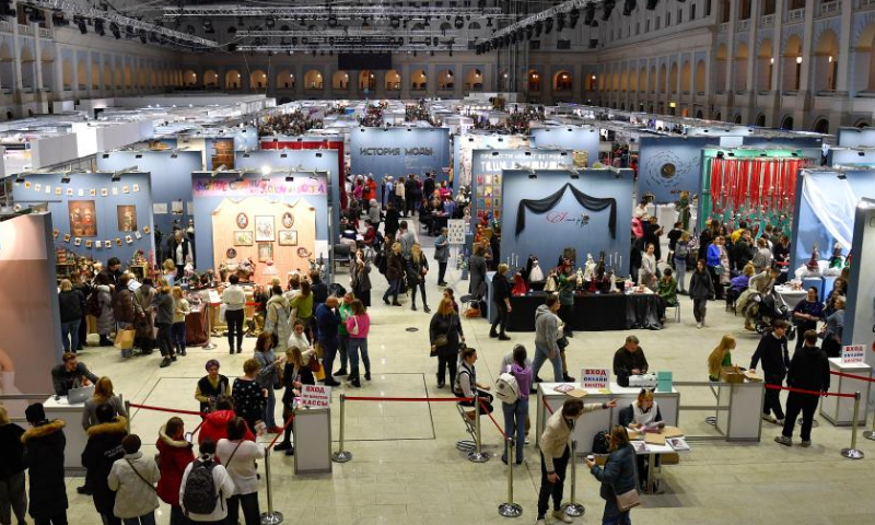 Doll exhibition held in Moscow, Russia - Global Times