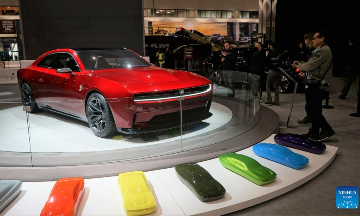 2022 Los Angeles Auto Show opens for media - Global Times