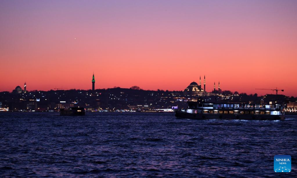 Sunset view in Istanbul, Türkiye - Global Times