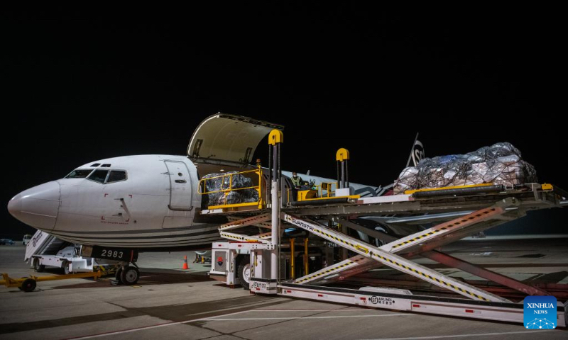 First all-cargo route opens in China's first professional cargo hub ...