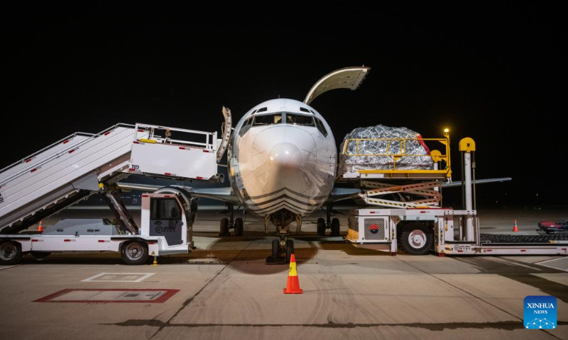First all-cargo route opens in China's first professional cargo hub ...