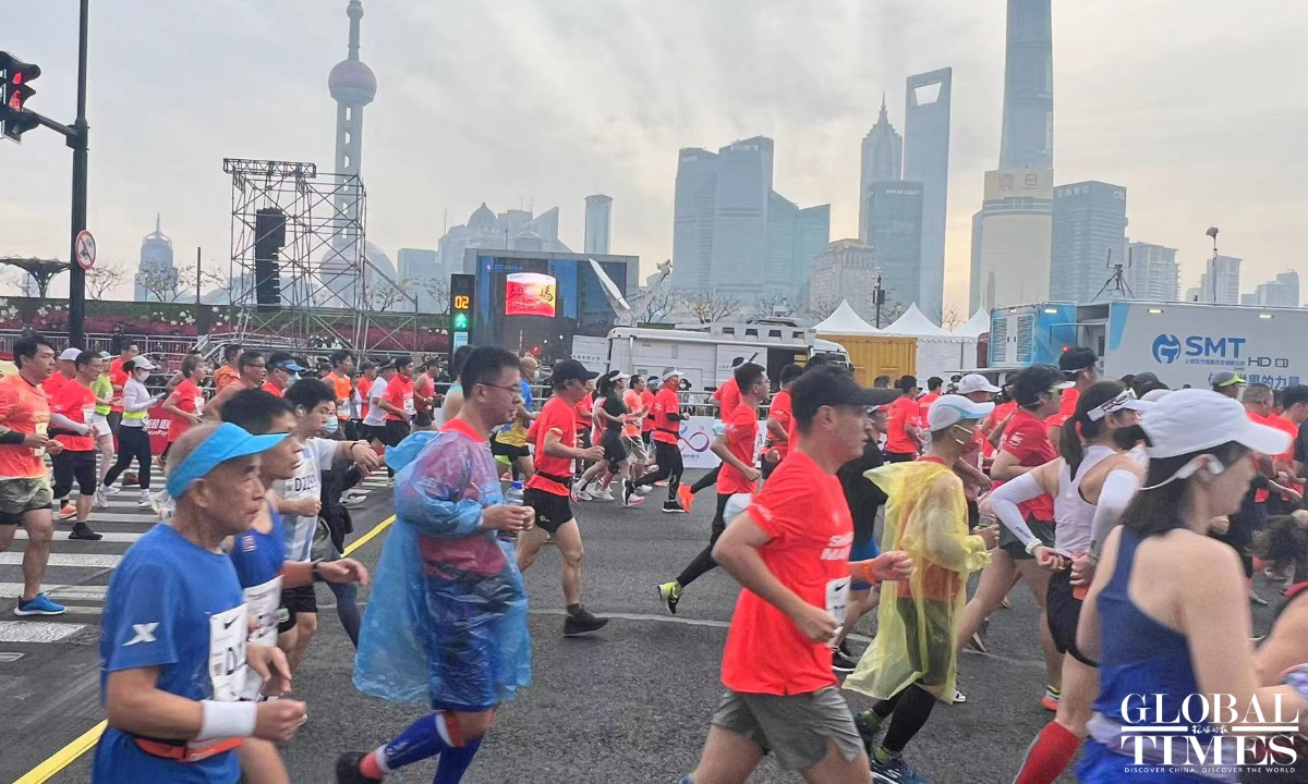 Shanghai Marathon kicks off on Sunday - Global Times