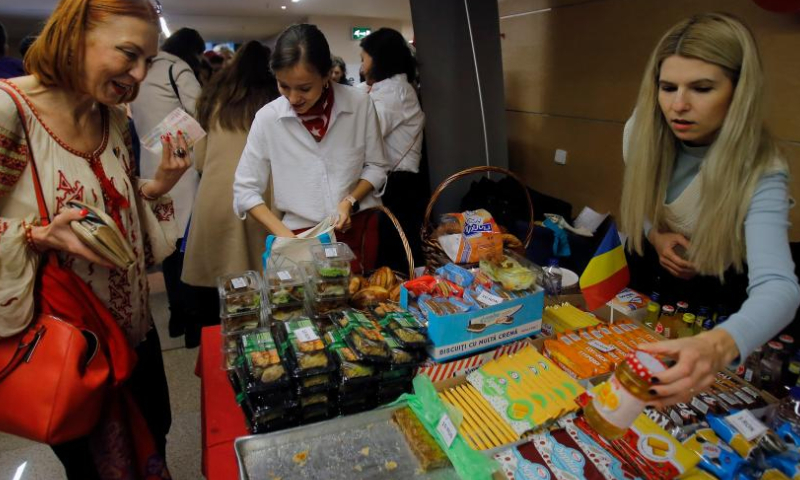 In pics: Christmas bazaar in Bucharest - Global Times