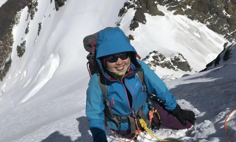 Chinese climber Han Zijun awarded Champion for Peace - Global Times