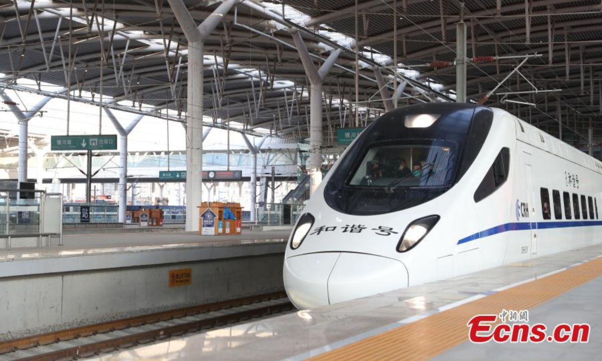 Yinchuan to Lanzhou High-Speed Railway becomes fully operational ...