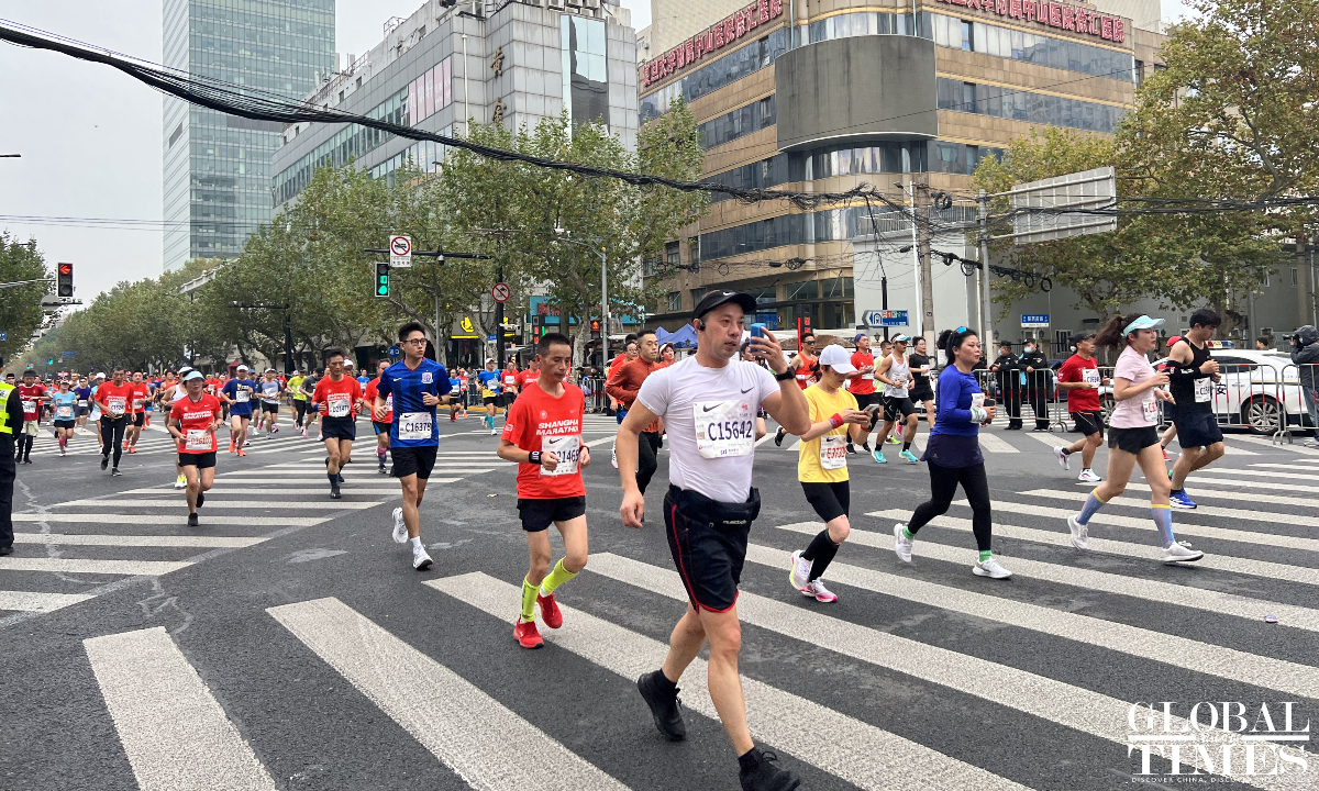Shanghai Marathon kicks off on Sunday - Global Times