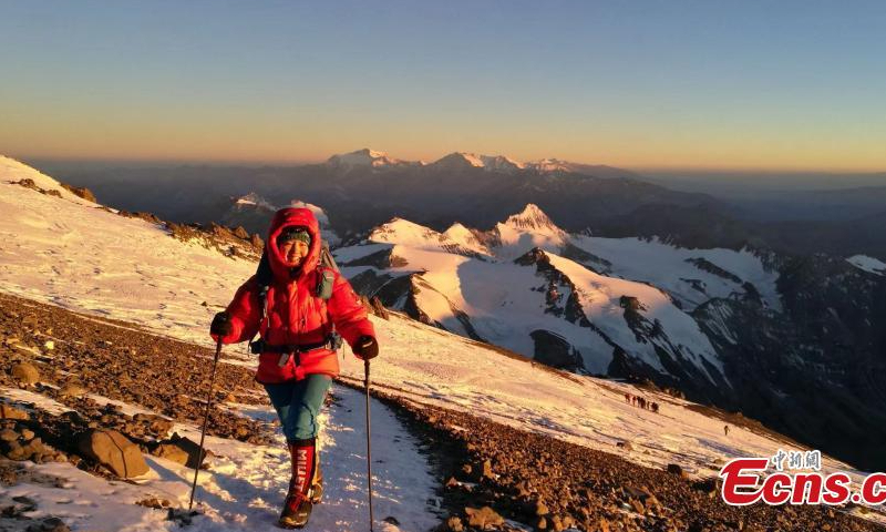 Chinese climber Han Zijun awarded Champion for Peace - Global Times