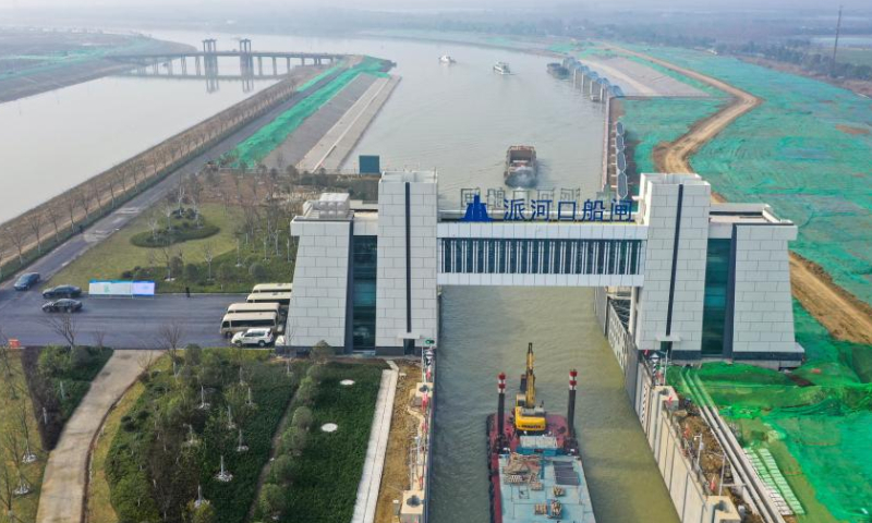 China's mega water diversion project starts trial operation - Global Times