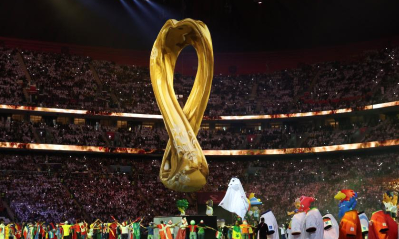 Highlights of opening ceremony at 2022 FIFA World Cup - Global Times