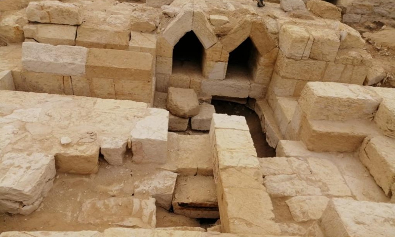 Egypt unearths Greco-Roman funeral building - Global Times