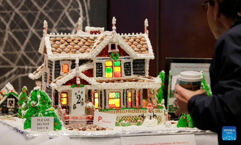 30th Gingerbread Lane event held in Vancouver, Canada - Global Times