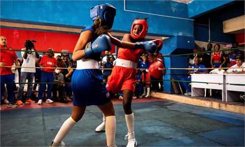 Cuban women finally in boxing ring - Global Times