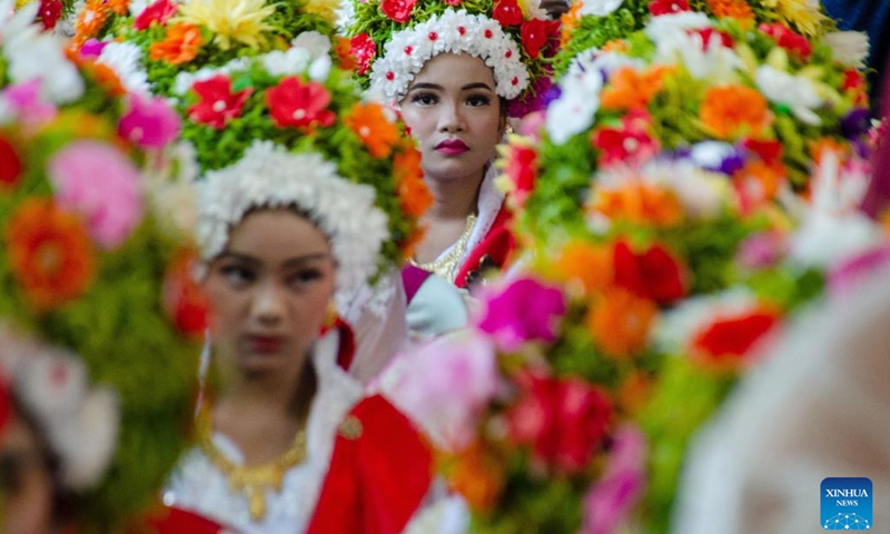 People participate in celebration for traditional Ngarot festival in ...