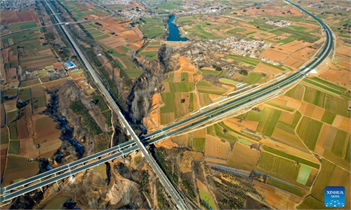 Expressway linking Xin'an and Yichuan in China's Henan - Global Times