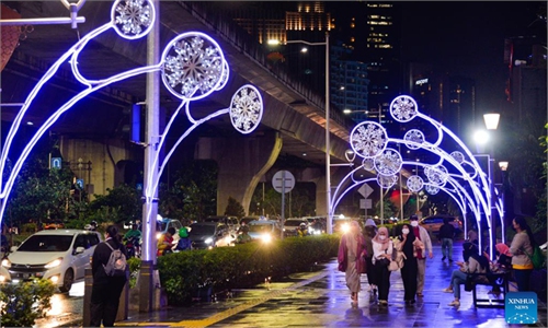 Festive atmosphere in Jakarta, Indonesia - Global Times