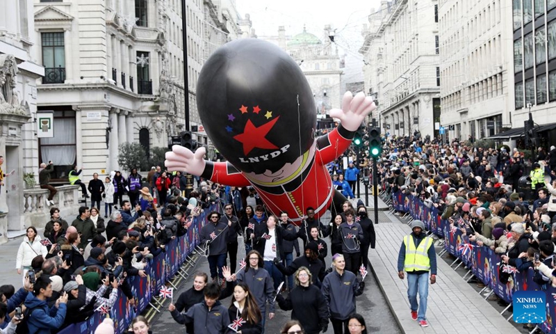 In pics: New Year's Day Parade in London - Global Times