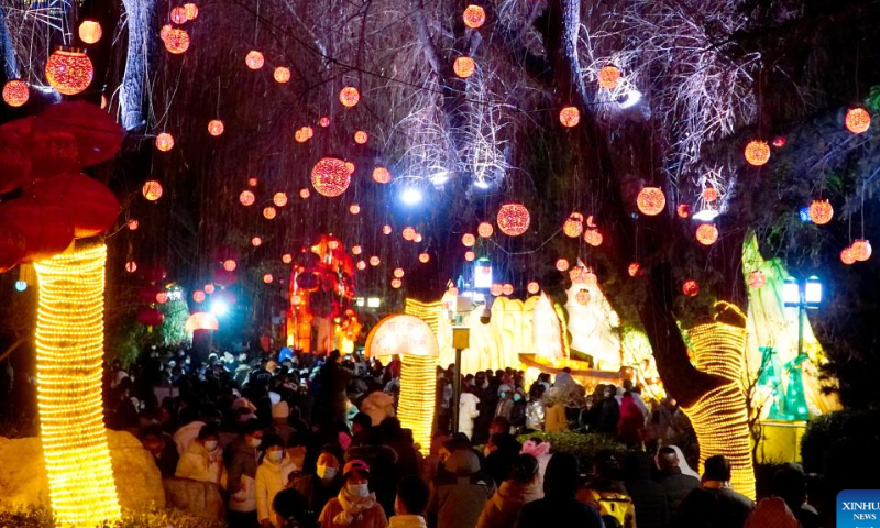 Lantern show in Jinan, E China's Shandong - Global Times