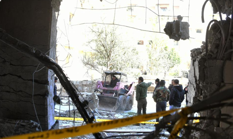 5 killed in Syrian capital by Israeli missile attack - Global Times