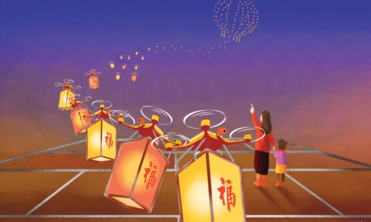 Drones, 3D and VR make Spring Festival customs shine brighter - Global ...