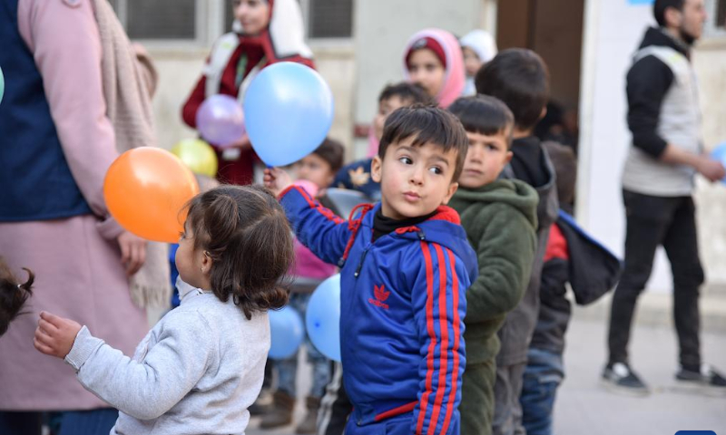 Traumatized Syrian kids receive psychological support following deadly ...