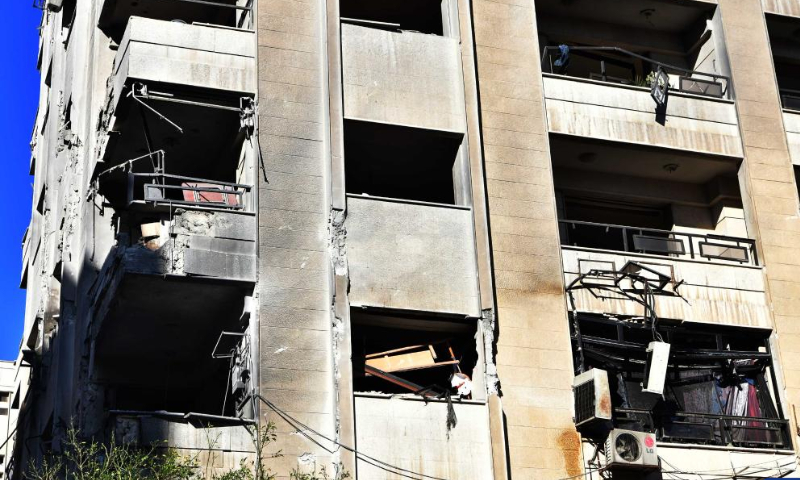 5 killed in Syrian capital by Israeli missile attack - Global Times