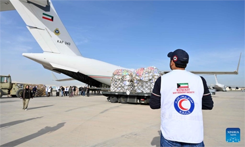 Kuwait offers humanitarian aid to quake-hit Türkiye - Global Times