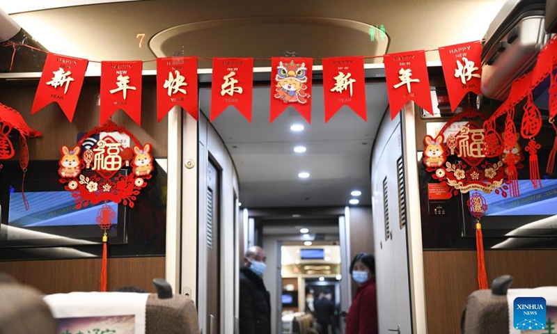 Temporary night trains added during Spring Festival travel rush in east ...