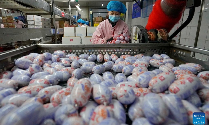 Food processing enterprises in N China's Yitian ramp up production for ...