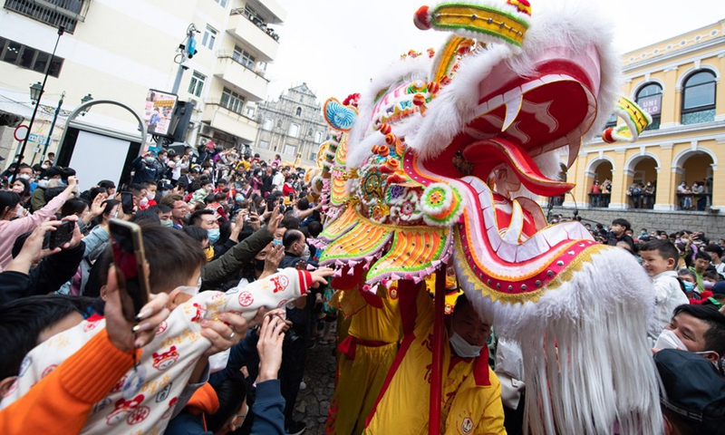 Macao re-embraces hustle, bustle during Spring Festival - Global Times