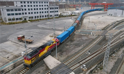 SW China's Guizhou sees busy China-Europe freight train service ...