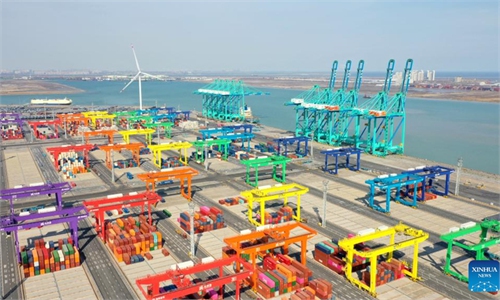 Full Internet of Things container terminal of Tianjin Port - Global Times