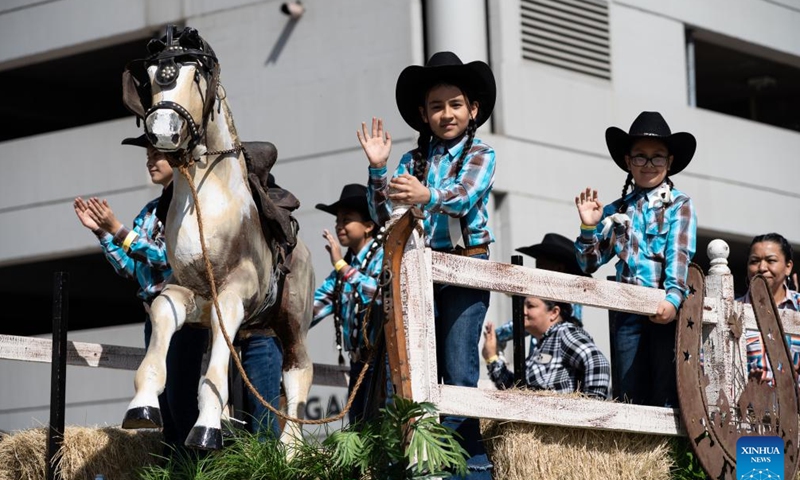 91st Downtown Rodeo Parade held in Texas - Global Times