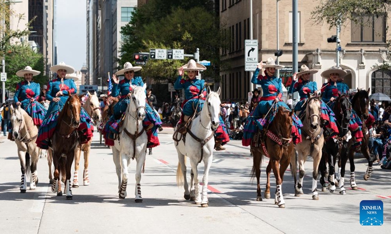 91st Downtown Rodeo Parade held in Texas - Global Times