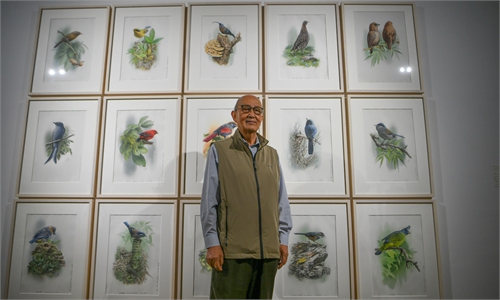 Artist Zeng Xiaolian continues painting campaign in his 80s - Global Times
