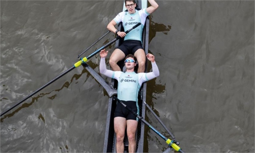 In pics: boat races between Oxford University and Cambridge University - Global Times