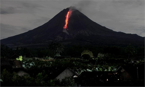 Mount Merapi volcano erupts in Indonesia - Global Times