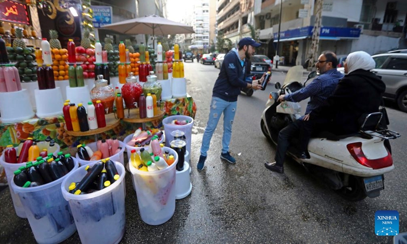 In pics: juice booths in Beirut, Lebanon - Global Times