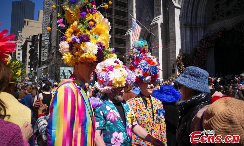 Annual Easter Bonnet Parade held in New York City - Global Times