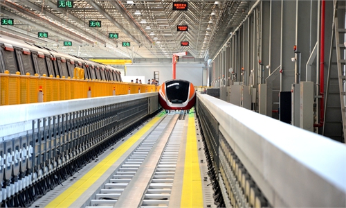 China's first high-temperature superconducting maglev system completes ...