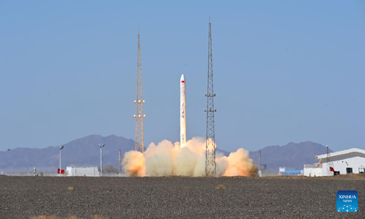 China launches commercial carrier rocket - Global Times