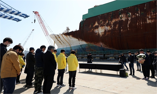 Sewol tragedy remembered - Global Times