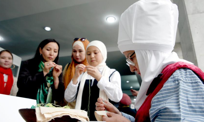 Embroidery festival held in Kyrgyzstan - Global Times
