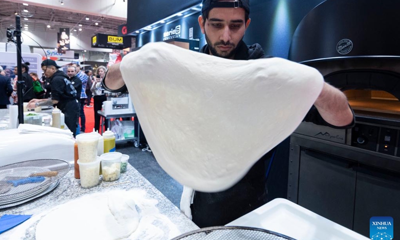 Pizza competition held at 2023 Restaurants Canada Show in Toronto ...