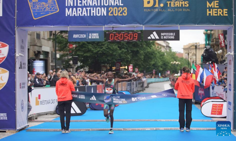 In pics: Prague Int'l Marathon 2023 - Global Times