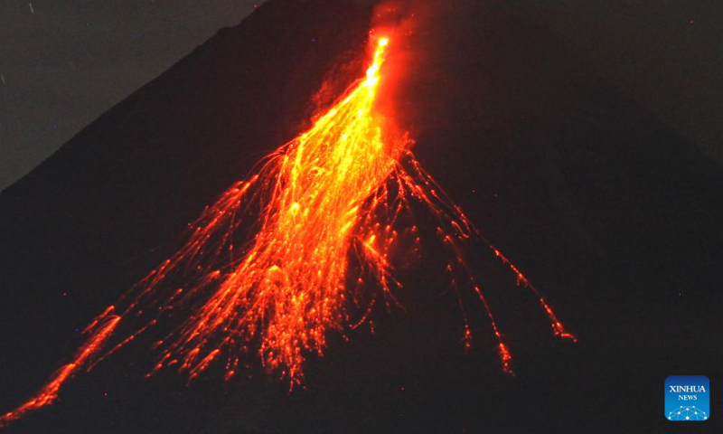 Mount Merapi volcano erupts in Indonesia - Global Times