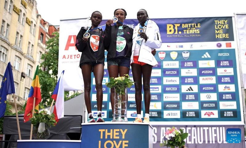 In pics: Prague Int'l Marathon 2023 - Global Times