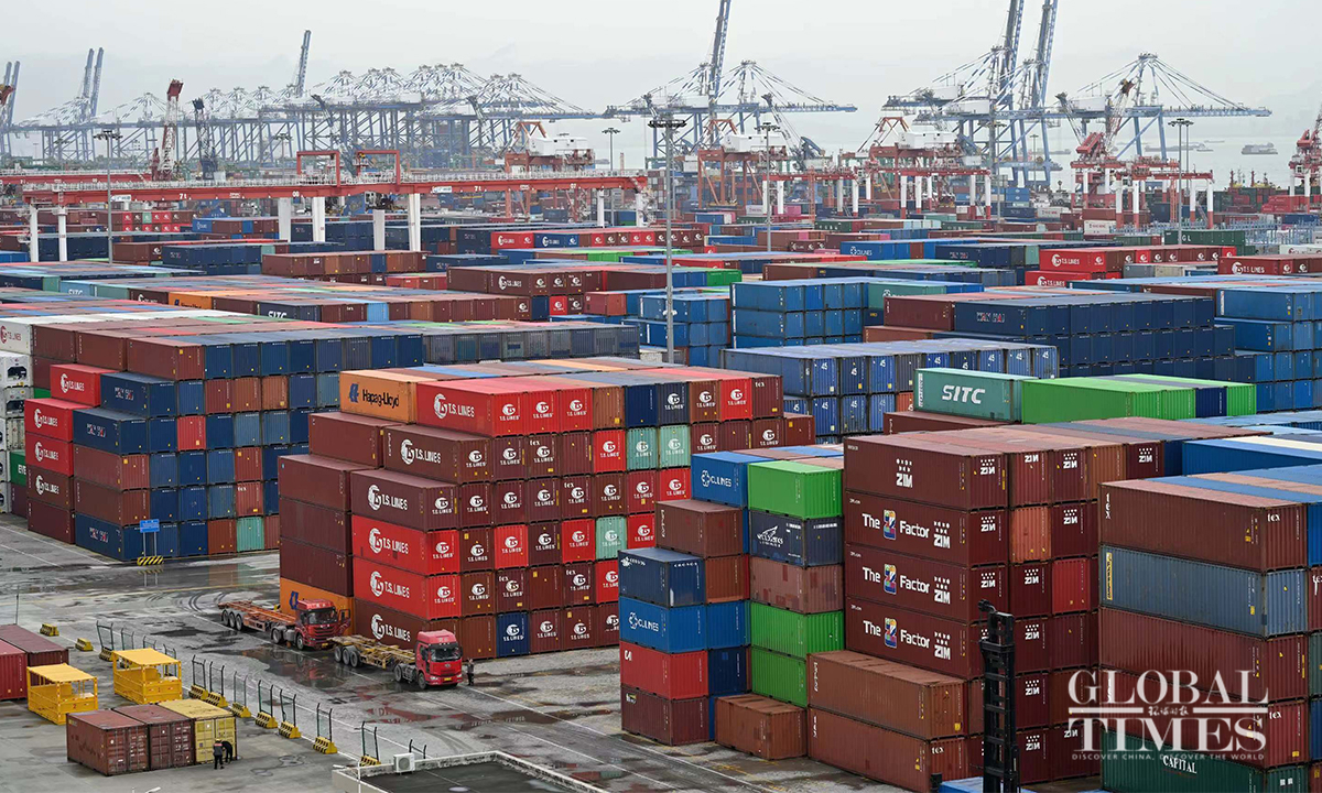 A view of Guangzhou Port - Global Times