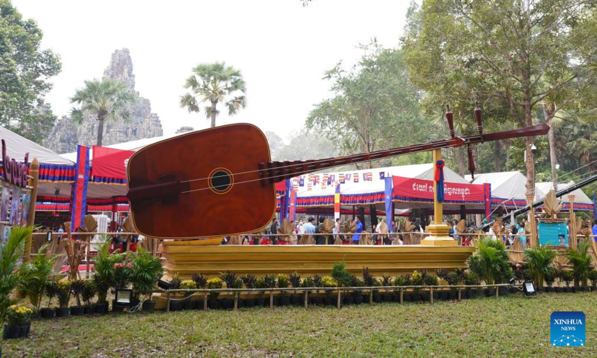 Cambodia kicks off Sankranta festival at famed Angkor after 4-year ...