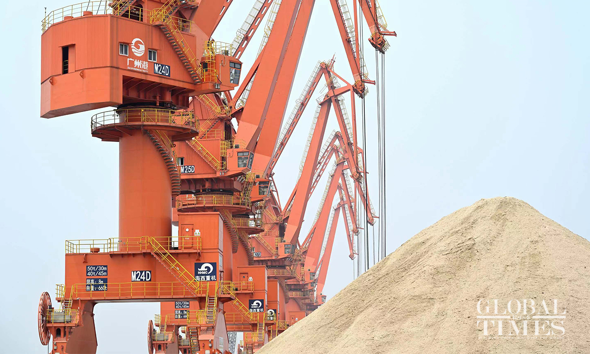 A view of Guangzhou Port - Global Times